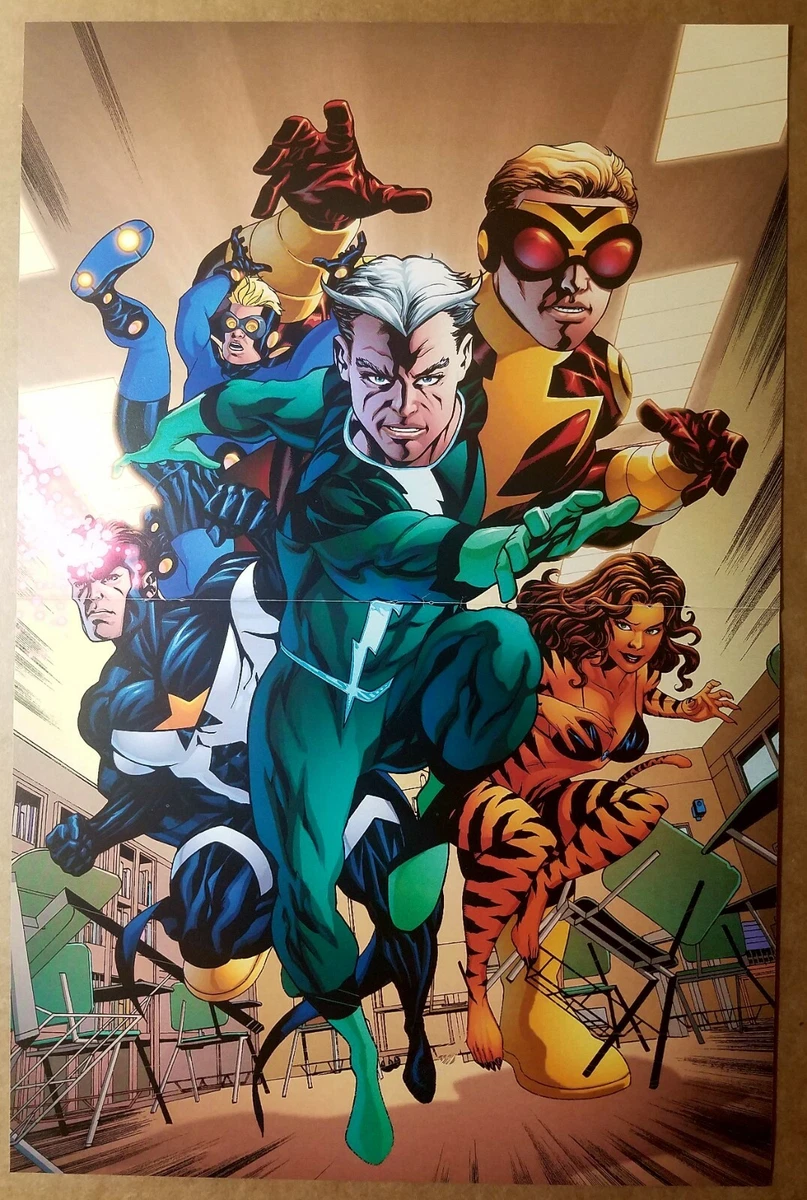 Quicksilver Avengers Poster
