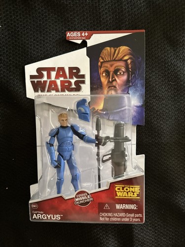 Star Wars Hasbro The Clone Wars Captain Argyus Senate Commando Guard ...
