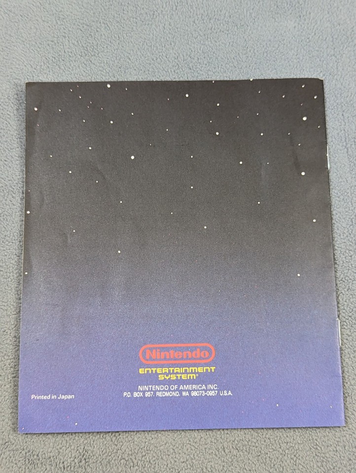 Official Nintendo NES Zapper Gun MANUAL ONLY | eBay