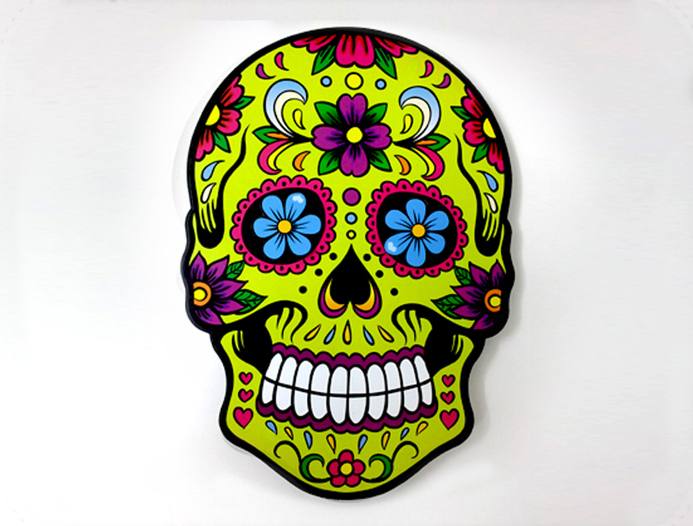 Sukker Skulls Day Of The Dead Bulk Bag Of Bones Rainbow Halloween