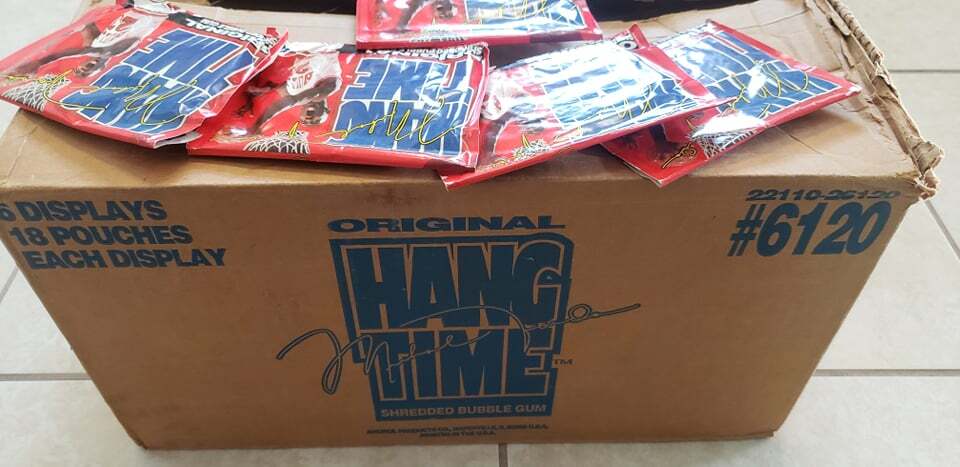RARE Michael Jordan Hang Time Gum Box 1990 | eBay