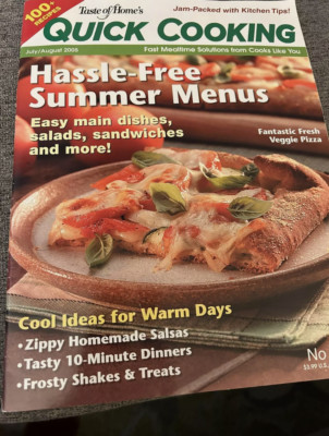 Taste of Home Quick Cooking Magazine. July / August 2005 | eBay