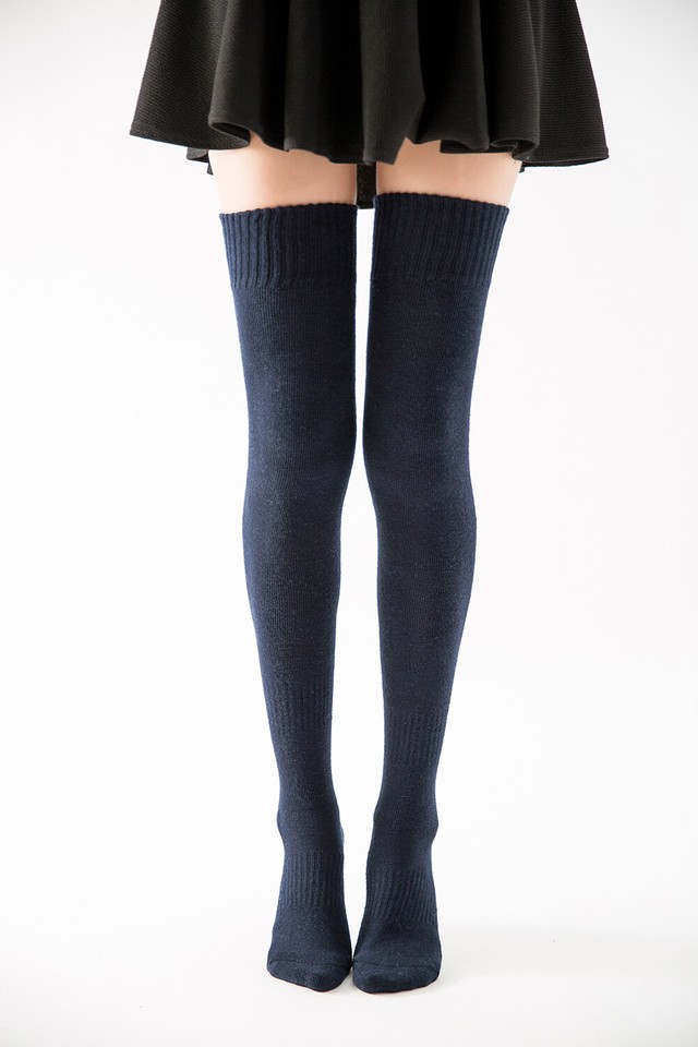 Extra Warm Knee Long Socks,Winter Over Knee Socks,Non Slip Long Winter ...