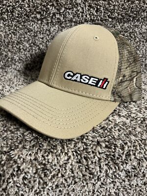Case IH Real Tree Camo/ Brown Twill Cap with Camo Mesh Back NEW!! | eBay