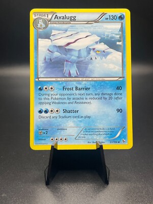Avalugg 31/106 Pokemon Flashfire | eBay