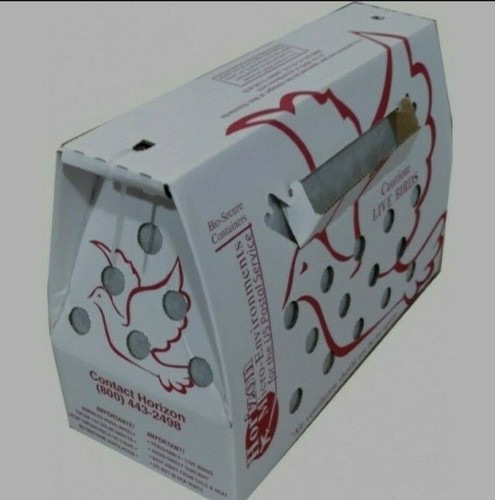 Horizon Live Bird Vented Poultry Shipping Boxes. USPS / UPS Approved ...