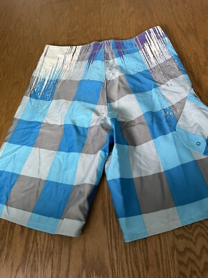 Da Hui Board Mens Graphic Surf Swim Trunks Board Shorts 34 | eBay