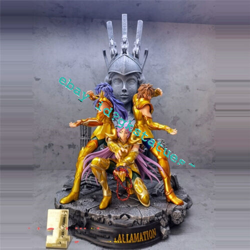 Mu Milo Aiolia Athena Exclamation Resin Statue YY Studios Custom In ...