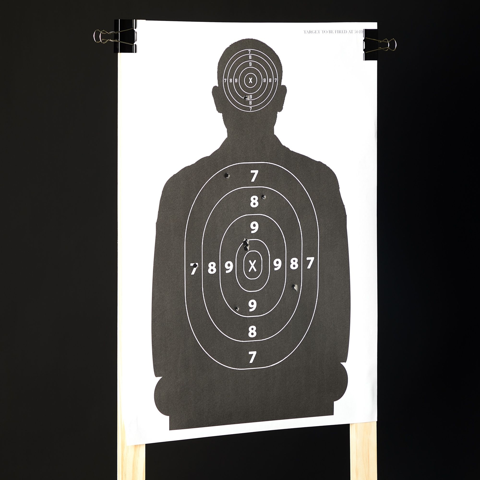 Juvale 17 x 25 inch Shooting Range Paper Silhouette Targets for ...