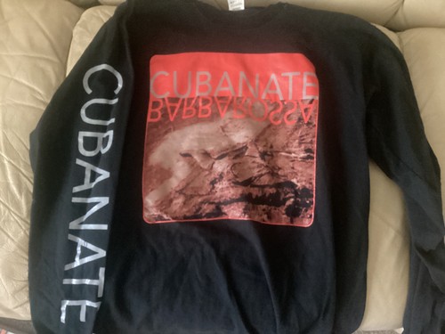 Cubanate Barbarossa 1996 LS tour shirt Industrial EBM Acumen Front 242 ...