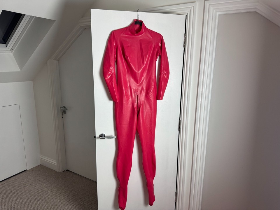 Womens Libidex Latex Rubber Princess Catsuit, Size Large - RRP £390 ...