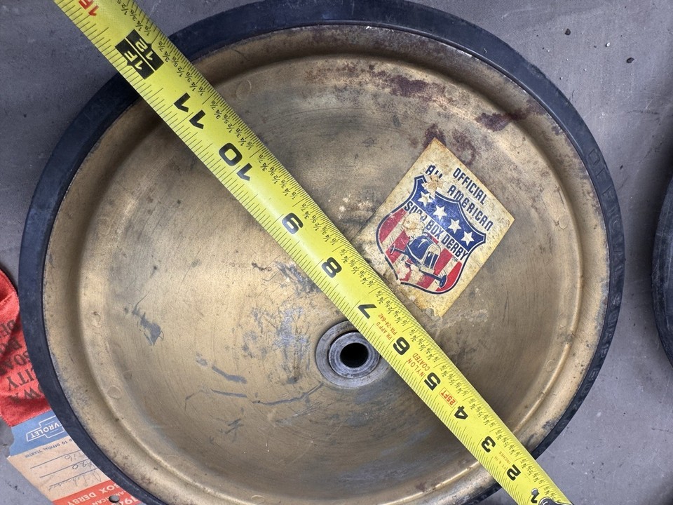 1947 Chevrolet Official All American Soap Box Derby Tires Wheels Axles ...