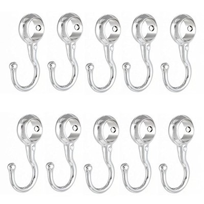 Efficient Storage Movable Pipe Hooks Chrome Plated Finish For Cabinets ...