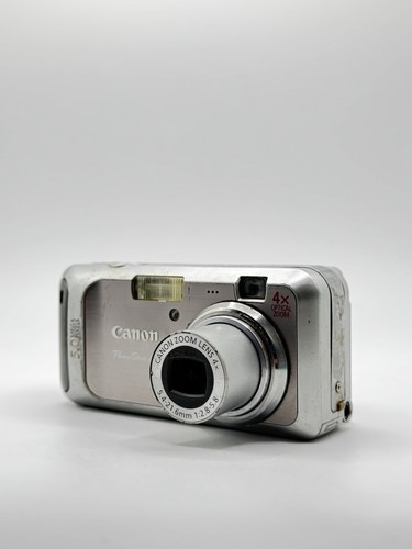 Canon Digital Camera PowerShot A450 5.0MP Silver - TESTED & WORKING ...