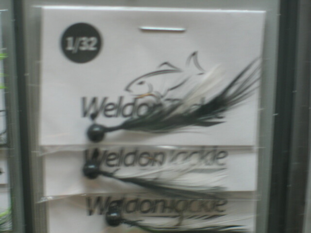 Lot Of 12 Weldon Mini Foo Jigs 1/32oz SKUNK Steelhead/Trout Jigs | eBay