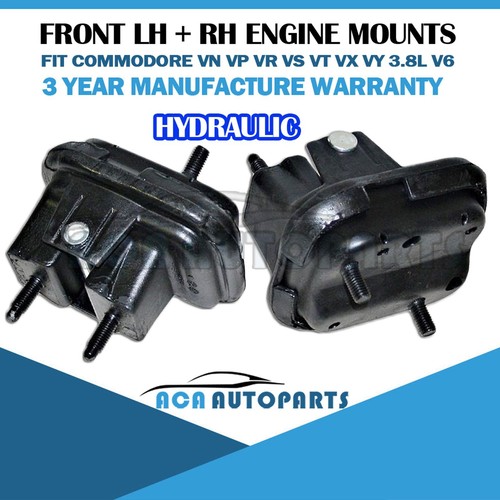 Front Engine Mounts Hydraulic Holden Commodore V6 3.8L VN VG VP VR VS ...