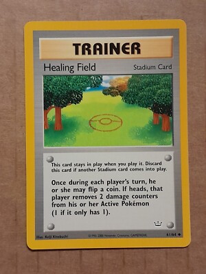 Pokemon Healing Field 61/64 Neo Revelation Near Mint See Pictures | eBay
