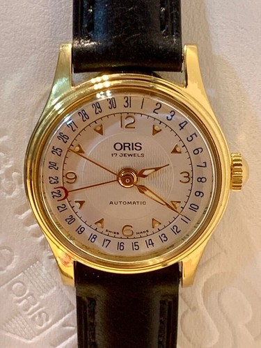 w/BOX Oris Pointer Date 7405 Automatic 26mm White Dial Women's Stainless Steel | eBay
