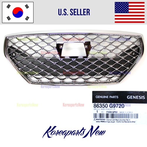 2019-2021 Genesis G70 Grille Front Bumper With Smart Cruise | 86350 ...