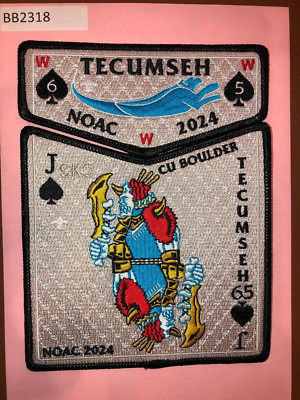 Boy Scout OA Flap Set Tecumseh Lodge 5 | eBay