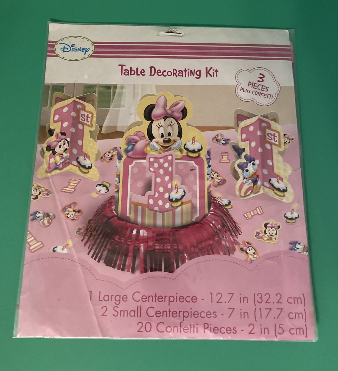 Baby Minnie Mouse Table Setting