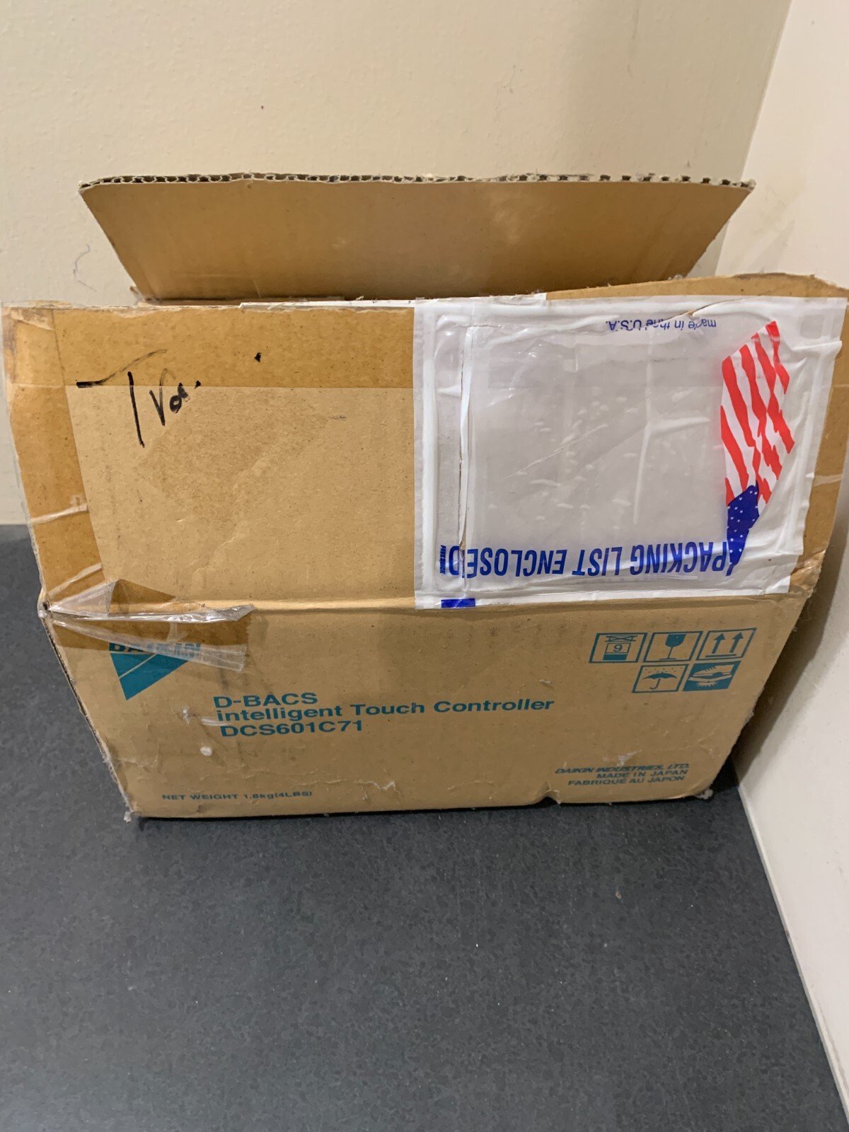 Daikin DCS601C71 Intelligent Touch Controller, New (Open Box) | eBay