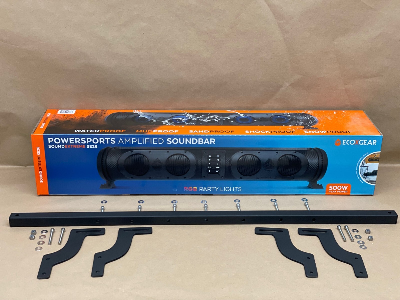 Extended Roof Rear Strut Soundbar Mount + ECOXGEAR SE26 COMBO | eBay