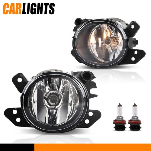 Fit For 06-14 Mercedes-Benz Pair Clear Lens Bumper Fog Lights ...