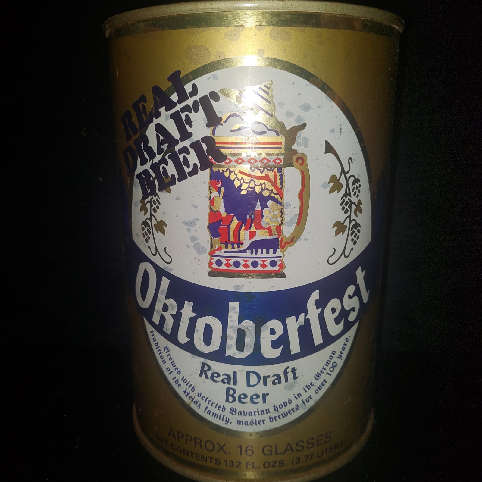 Vintage Oktoberfest Real Draft Beer Can 1 Gallon Formosa Spring Brewery ...