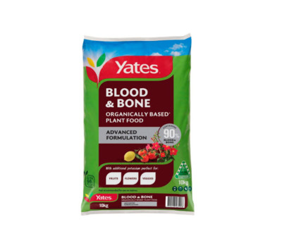 Yates 10kg Professional Blood And Bone Plus Potash Plant Fertiliser ...
