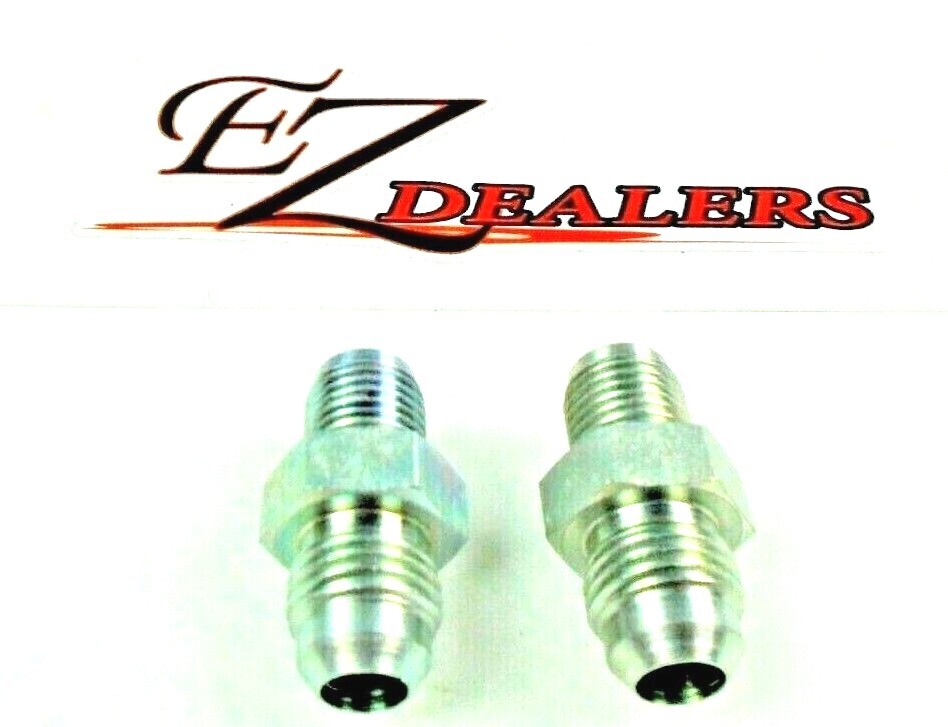 Transmission Radiator Cooler Line Adapter -6 an X 1/2-20 ( 5/16 Hard ...