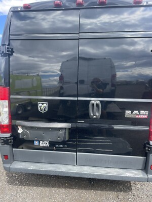 2014-2022 RAM ProMaster Rear Tail High Roof Left and Right Doors Black ...