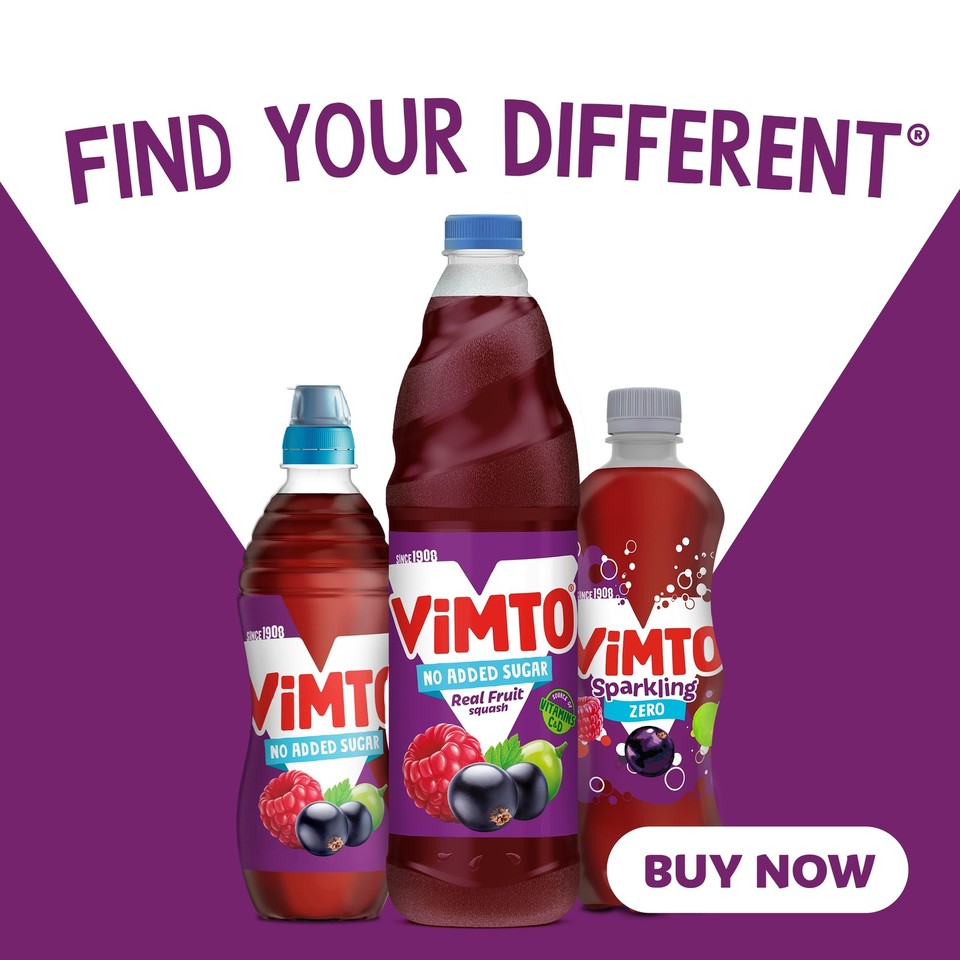 Vimto Real Fruit Squash Original No Added Sugar Grape & Raspberry 1 ...