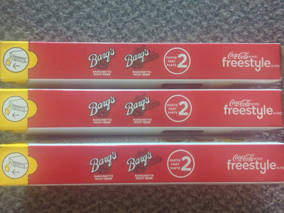 3x Barg's Root Beer & Diet Freestyle Concentrate Syrup Refill ...