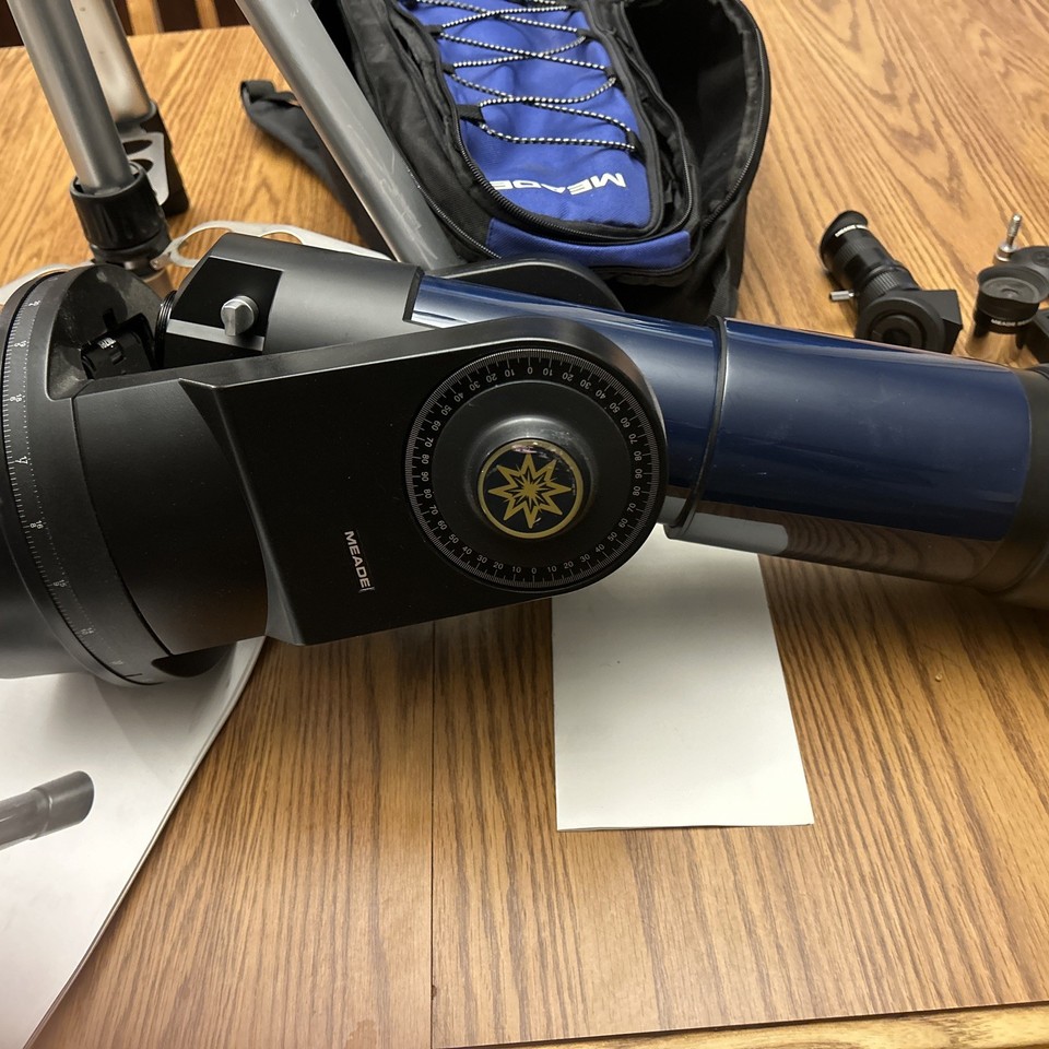 Meade EXT-80AT-BB Backpack Observatory Telescope | eBay