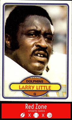 1980 Topps - #406 Larry Little NM/NM+ Set Break! | eBay