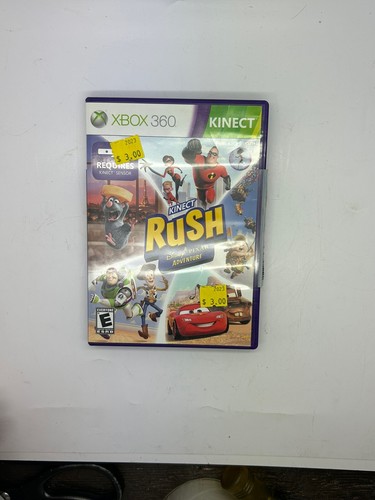 Kinect Rush: A Disney Pixar Adventure (Xbox 360) Game in Box No Manual ...
