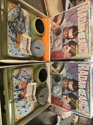 Vintage 1969 Ideal Radar Search Game Electronic High Sea Espionage No ...