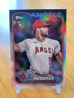 2024 Topps Series 1 Victor Mederos Rainbow Foil Parallel Rookie #270 ...
