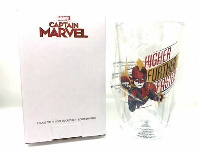 Funko Marvel Collector Corps - Captain Marvel Pint Glass | eBay