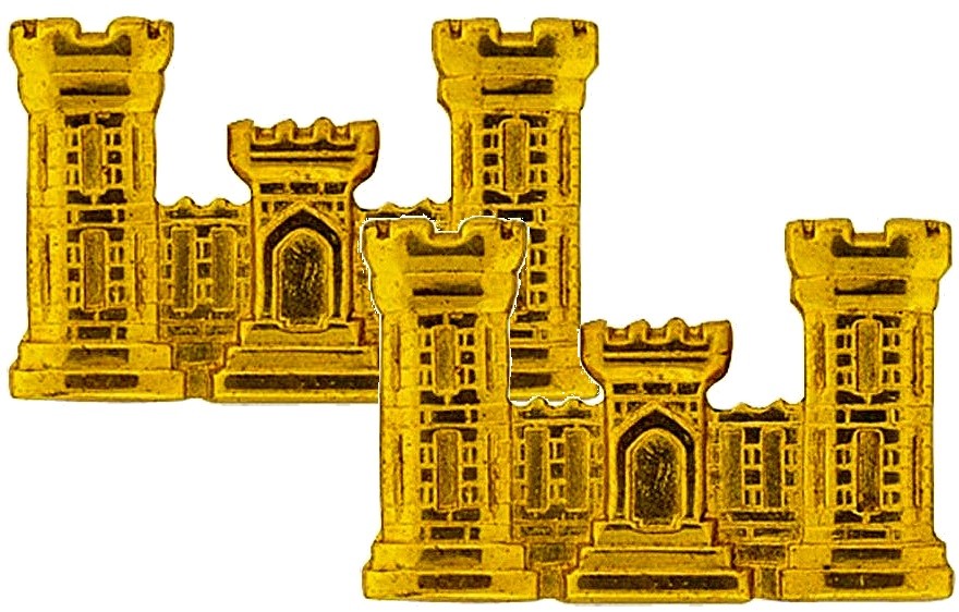 Army Engineer Castle Pin