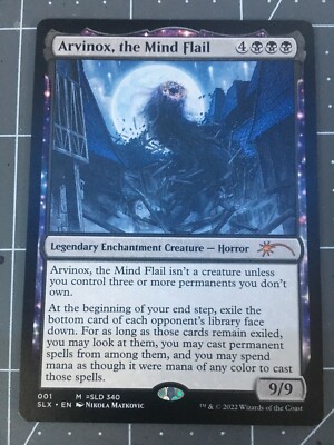 Arvinox, the Mind Flail NM, MTG Secret Lair, SLX Cards, Streets of New ...
