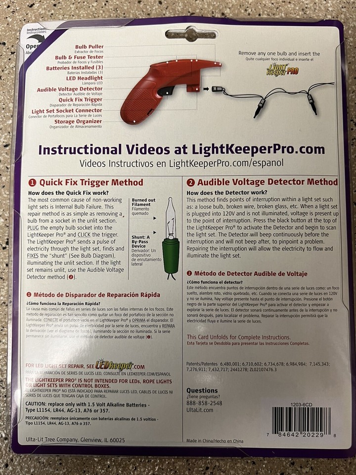 NEW Light Keeper Pro Christmas Complete Tool To Fix Your Incandescent ...