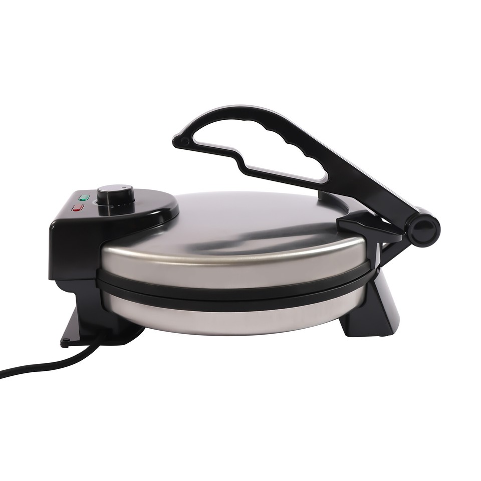 1800W 220V Electric Chapati Maker Flat Bread Naan Tortilla Roti Press ...