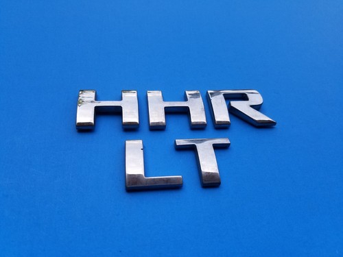 06 07 08 09 10 11 CHEVROLET HHR LT REAR CHROME EMBLEM LOGO BADGE SET ...