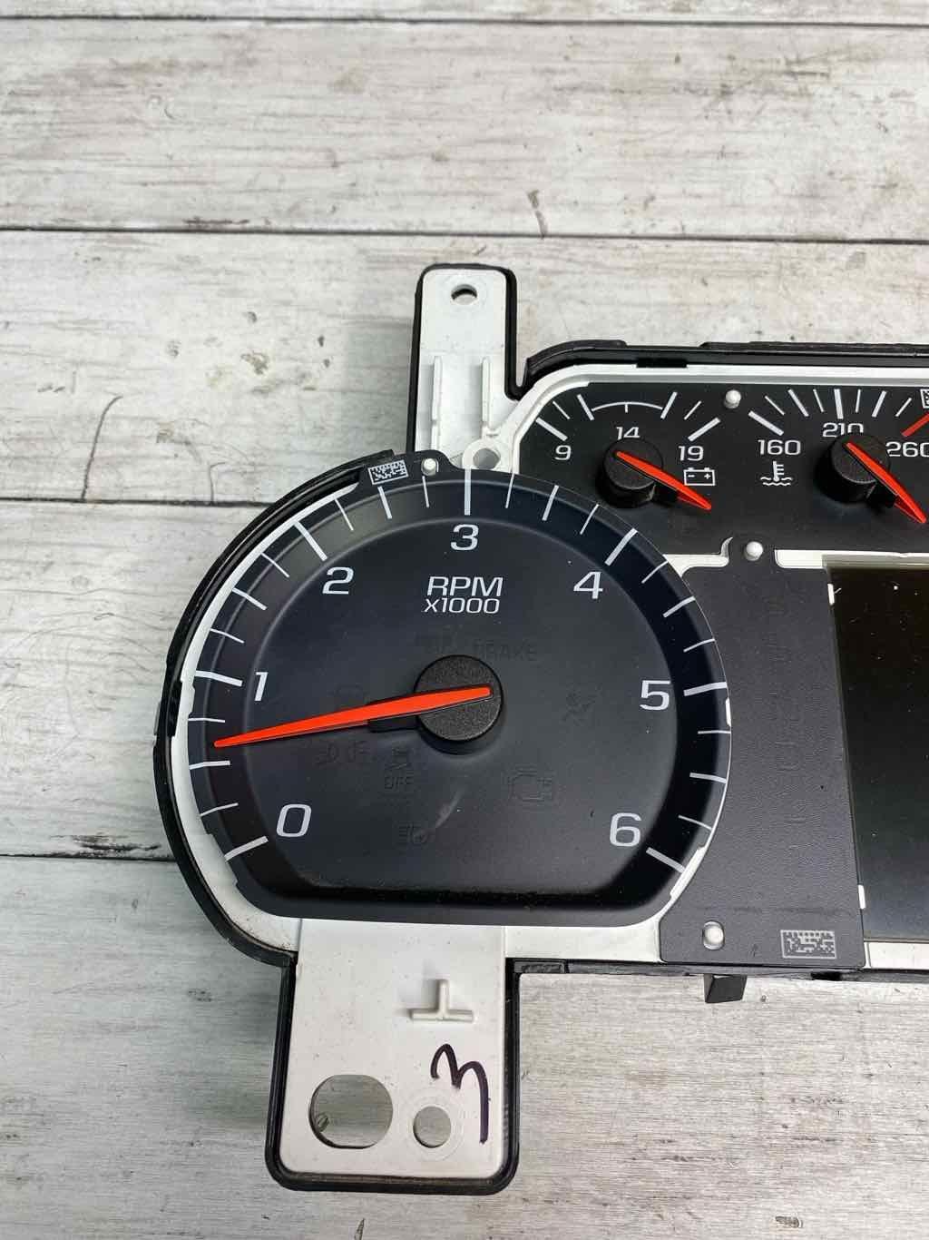 Chevrolet Silverado cluster speedometer 18 to 19 assy OEM mph us market ...