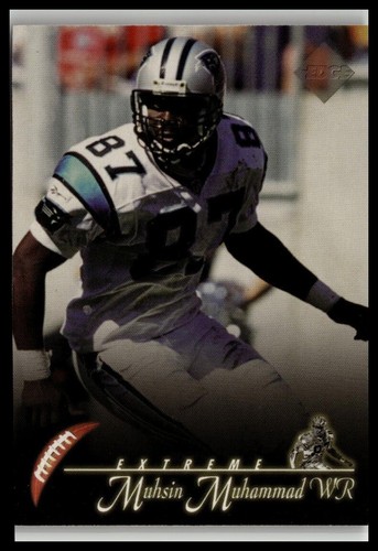Muhsin Muhammad 1997 Collector's Edge Extreme #27 Carolina Panthers ...