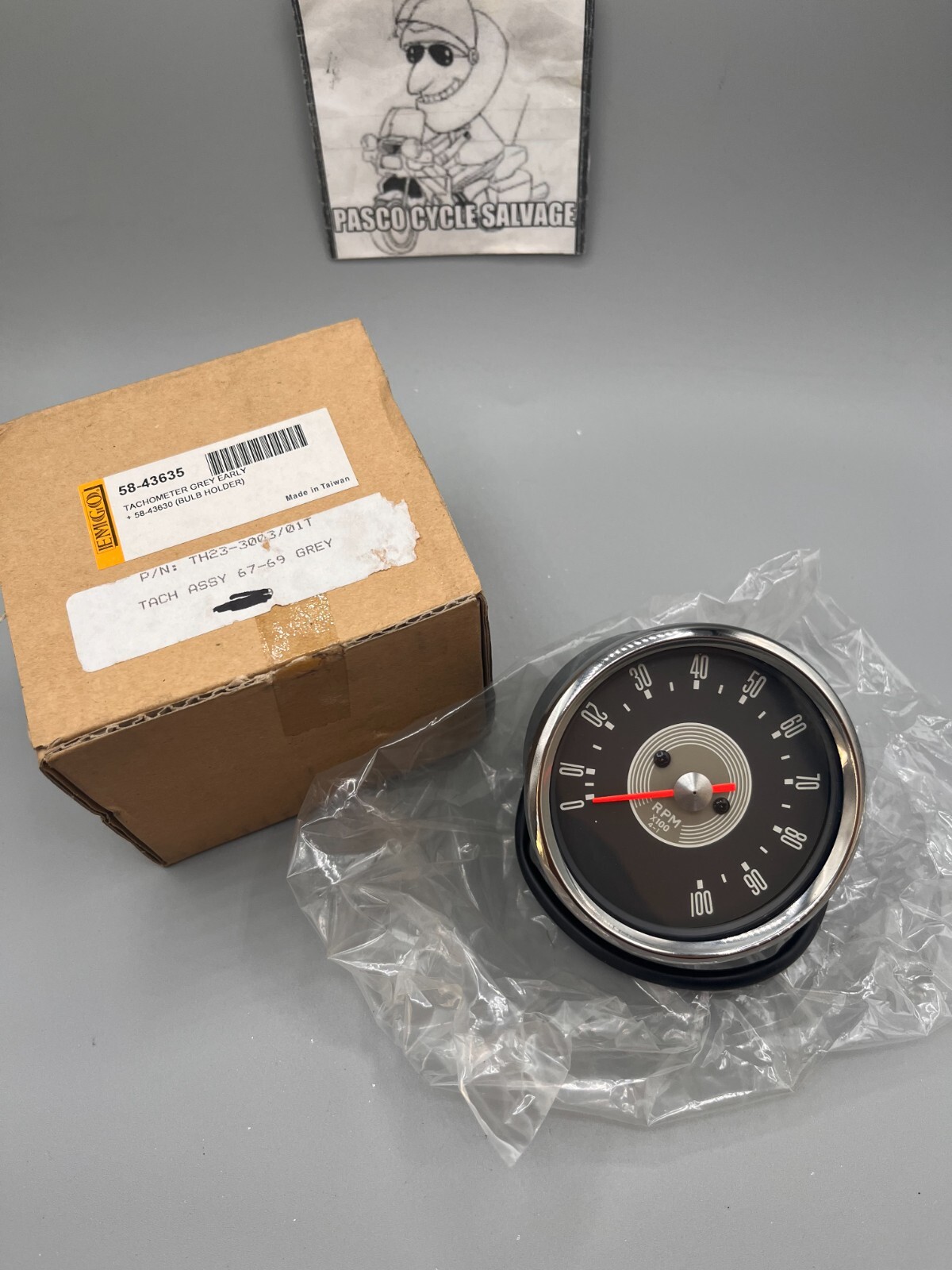 New Emgo Black Face Triumph Speedometer Clocks Smiths Replica BSA ...
