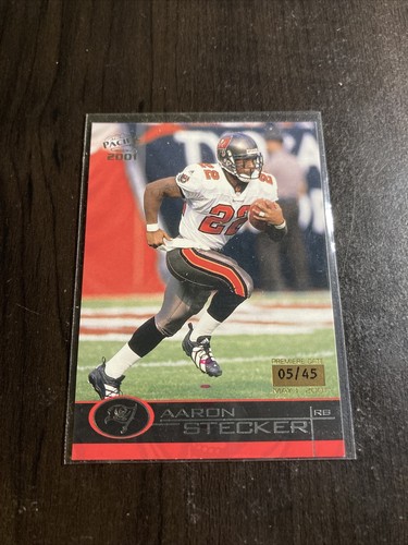 Aaron Stecker PACIFIC LIMITED CARD 5/45 NFL 2001 T8-307 | eBay