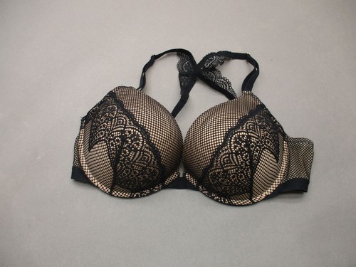 38C ADORE ME Womens Black Lace Underwire Padded Racerback Bra 8D | eBay